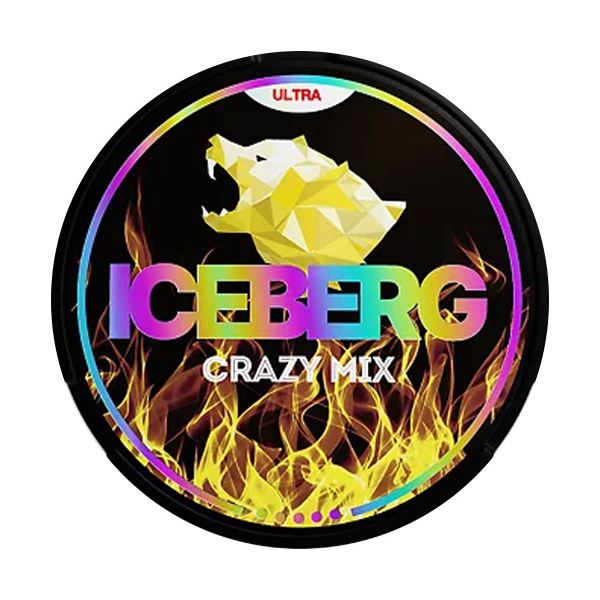 Woreczki nikotynowe ICEBERG Crazy Mix Ultra Extreme 50mg